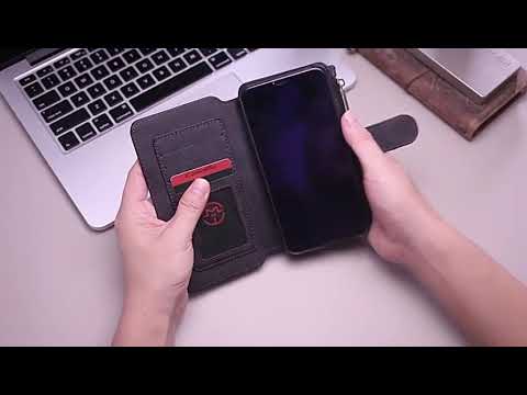 iPhone 13 12 11 Pro Max Wallet Case 2 in 1 Detachable Magnetic Leather Cover Case iPhone 13 Promax