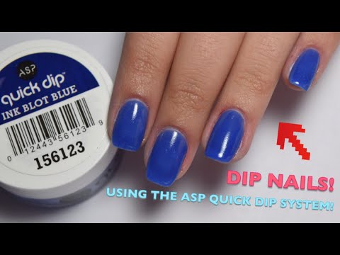 DIP NAILS! || ASP quick dip system