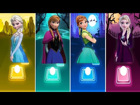 Elsa Frozen Let It Go 🆚 Into The Unknown | Frozen 2 Show Yourself 🆚 Making Today A Perfect Day