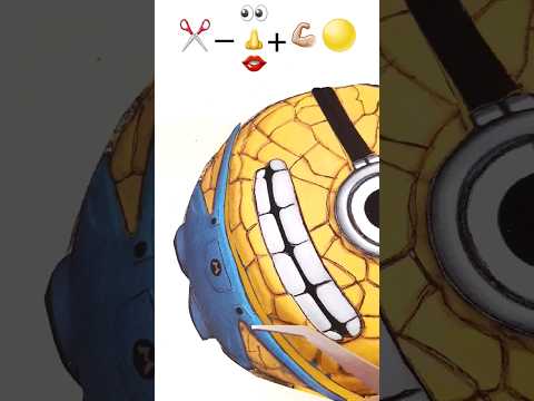 Mega Minion from Despicable Me 4 with emoji mixing! #minions#minion#megaminion#despicableme