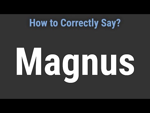 How to Pronounce Name Magnus (Correctly!)