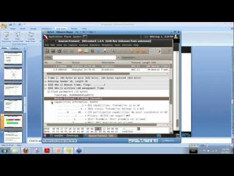 How do packets of the wireless network work