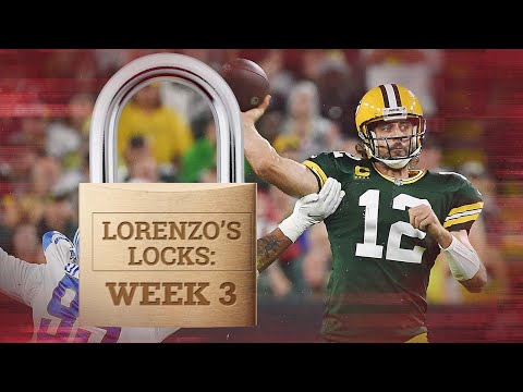 NFL Week 3 Predictions: The Packers are a lock | Lorenzo's Locks