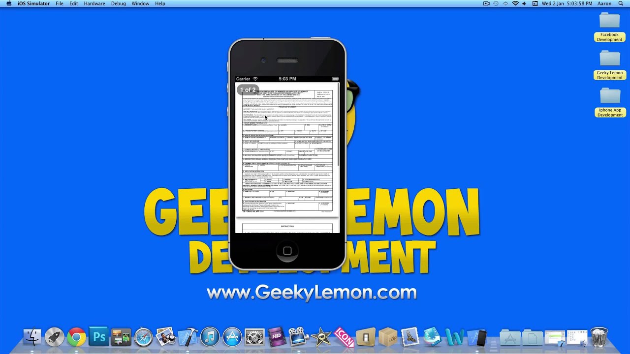 PDF App Sample Project