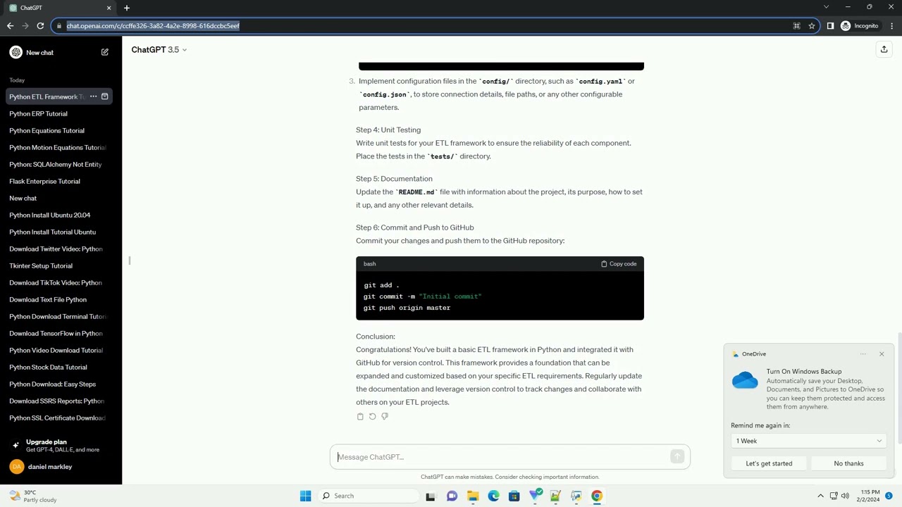 python etl framework github