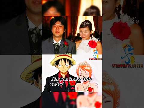 Fun Fact One Piece : Oda Marrying Nami #anime #onepiece #manga #luffy #nami