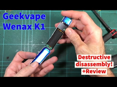 Geekvape Wenax K1: Destructive Disassembly + Review