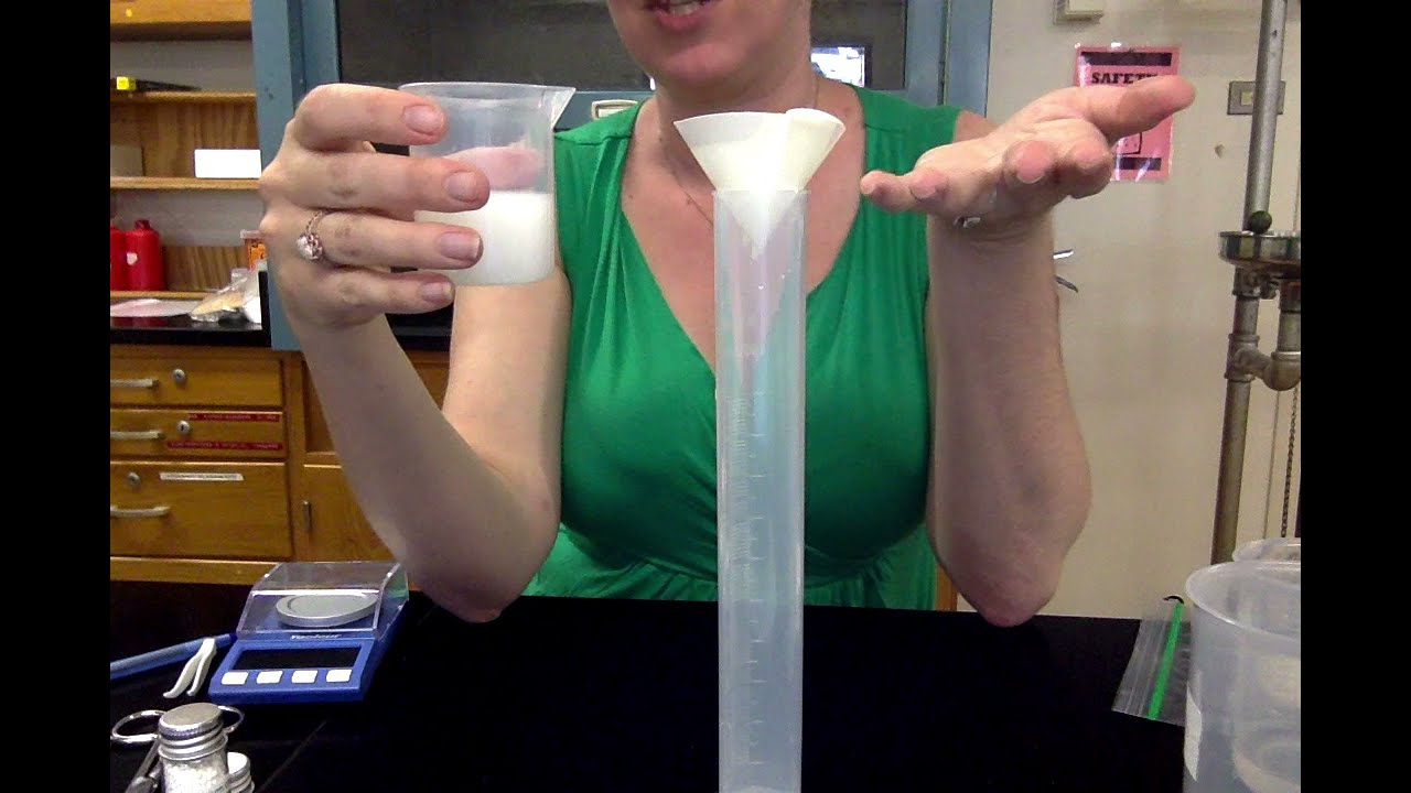 Stoichiometry of chalk lab