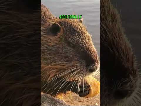 Beavers: Nature's Master Engineers #shortsyoutube #shorts #4k