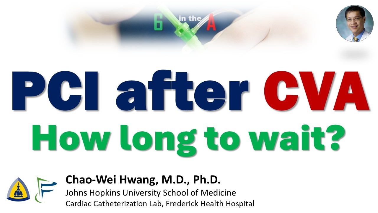 PCI after stroke: How long do you wait?