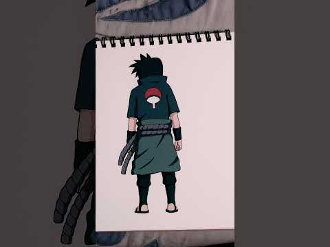 Sasuke Uchiha drawing π anime#drawing