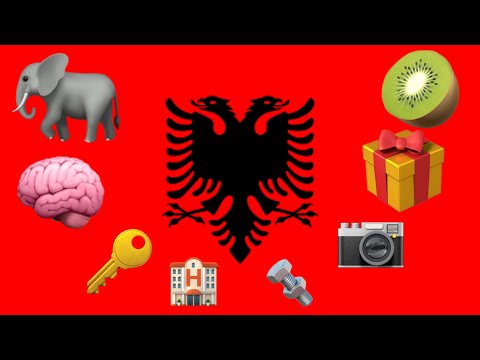 Learn Basic Albanian Words with Translation - Video to Start with Albanian Language