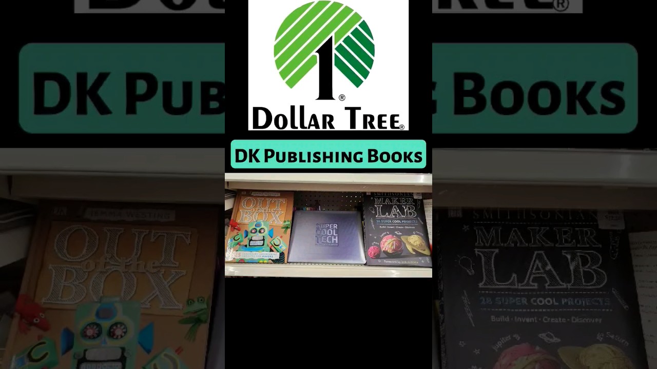 DK Publishing Books at Dollar Tree #children #science #craft #project #learning #dollartree #shorts