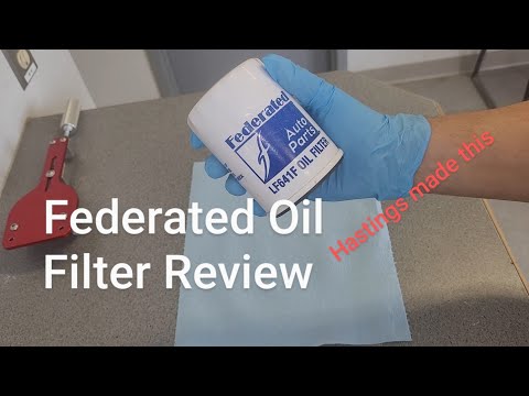 Federated oil filter review