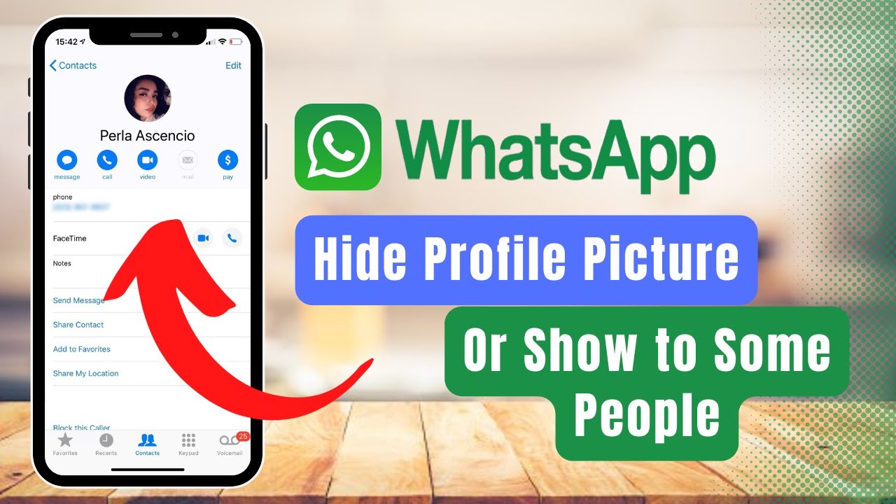 How to Hide WhatsApp Profile Picture or Show to Certain People Only !