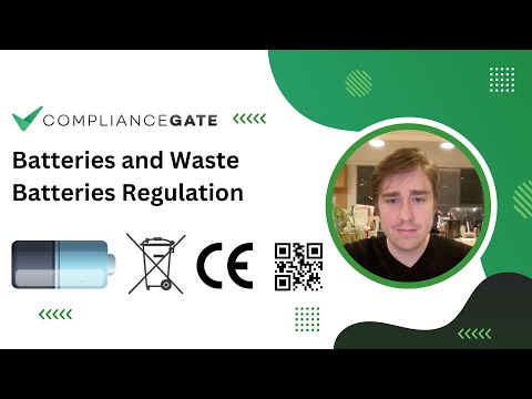 EU Batteries and Waste Batteries Regulation: A Video Tutorial