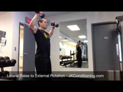 Bent-Arm Lateral Raise and External Rotation | myworkouts.io