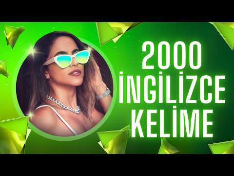 Tek Videoda İngilizce Öğren! 2000 İngilizce Kelime + PDF!