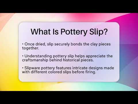 What Is Pottery Slip? - The Collectibles Guide