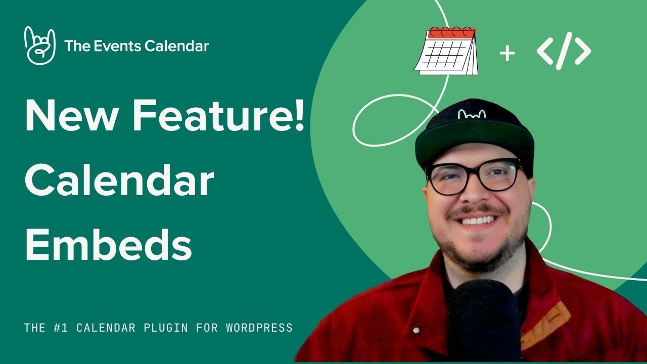 New Feature! Calendar Embeds