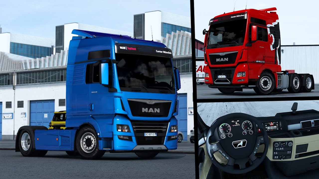[ETS2 v1.43] MAN TGX E6 by Gloover v.1.5