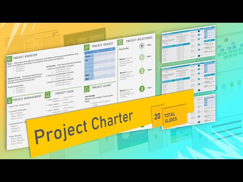 Project Charter Template - PowerPoint Template - Analysistabs