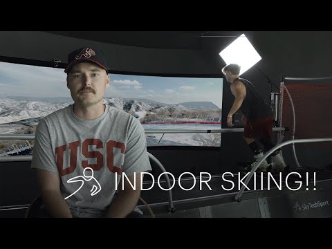 College Ski Coach Talks Simulator Training