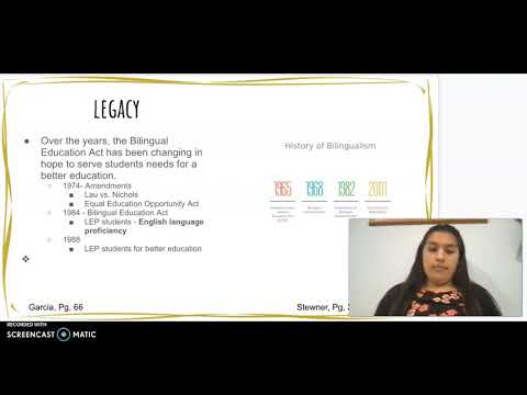 Bilingual Education Act 1968