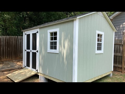 10’ x 12’ Tool Shed Built in Greenville, SC