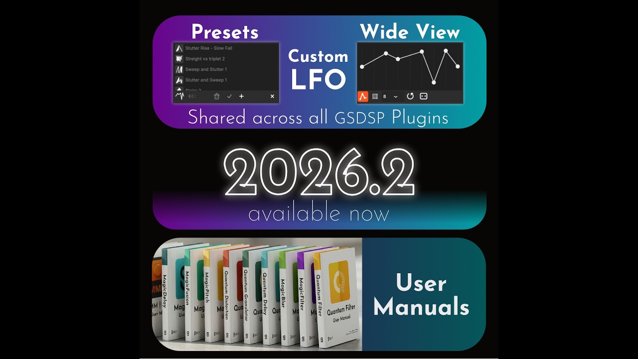 2026.2 Update for all GS DSP Plugins! Get it at https://gs-dsp.com