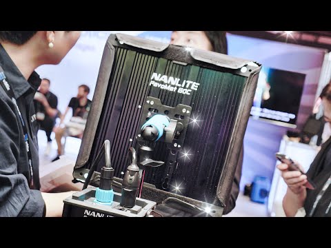 Nanlite Pavo mat 60C & Evoke 900C | Not a flexible light. Brightest rgblac light in the market
