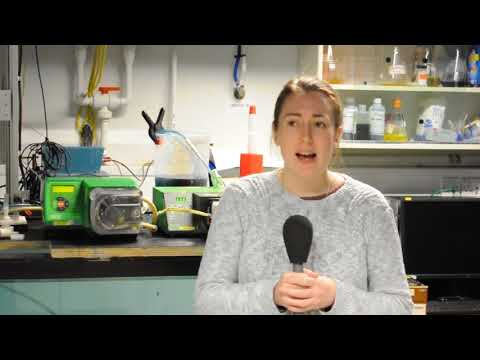 MEGAN EXPLAINS THE WATER FLUME