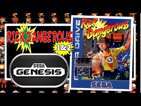 Rick Dangerous 1 & 2 for your Sega Genesis/Mega Drive