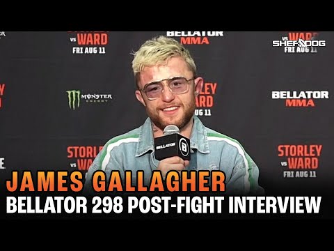 James Gallagher | Bellator 298 Post Fight interview
