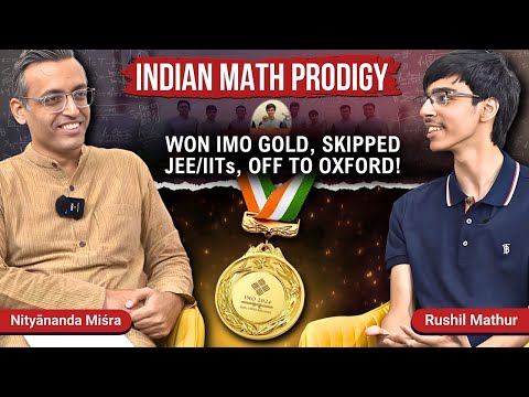 Podcast 06 | Indian math prodigy on IMO and JEE | Ft. IMO Gold Medalist Rushil Mathur | Eng