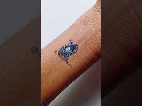 Somalia 🇸🇴 Flag Art | Pray for Palestine 🇵🇸 #palestine #somalia