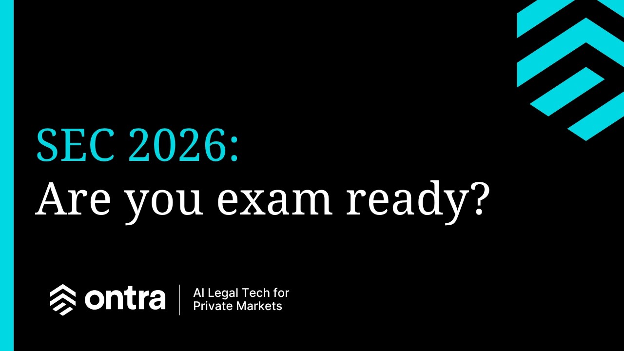 SEC 2026 Exam Priorities for Private Fund Advisers