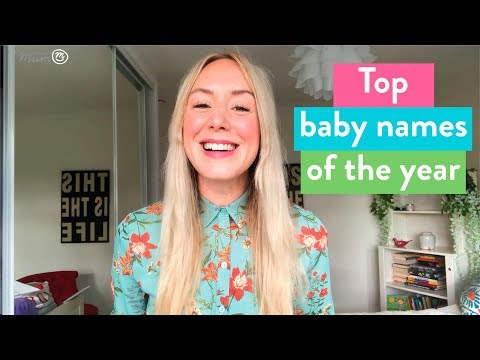 Top Baby Names of the year!