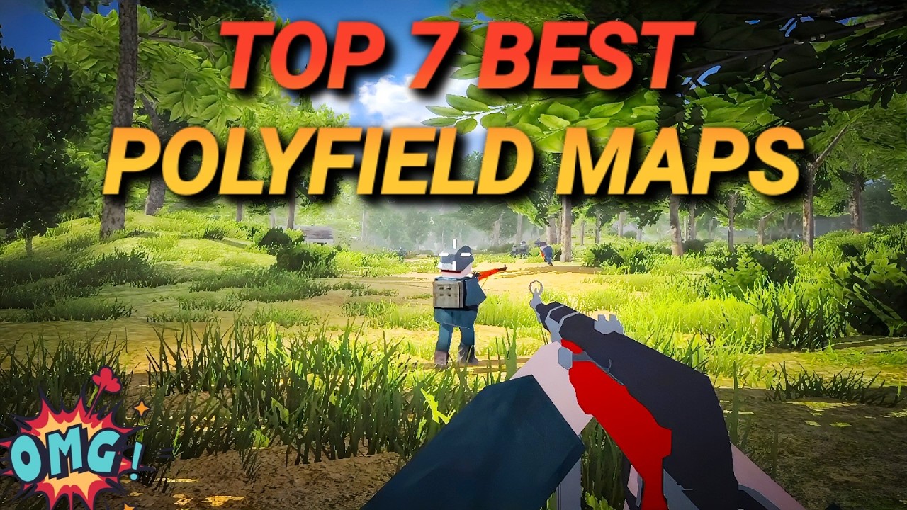Top 7 INSANE Custom Maps For Polyfield! You Must Try (Part 2)