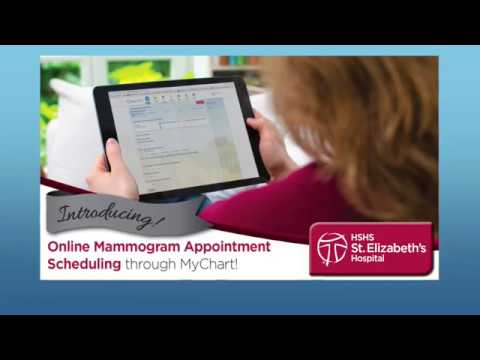 Online Mammography Appointment Scheduling With MyChart
