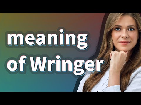Wringer | meaning of Wringer