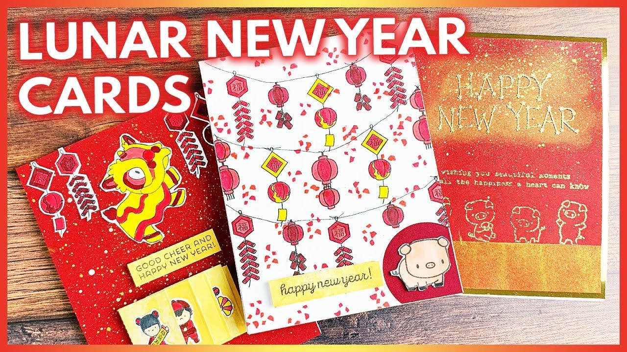 Chinese New Year Handmade Cards | Lunar New Year Paper Crafts
