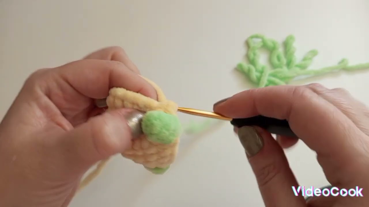 rows 5-6 ( crochet pattern ninja turtles)