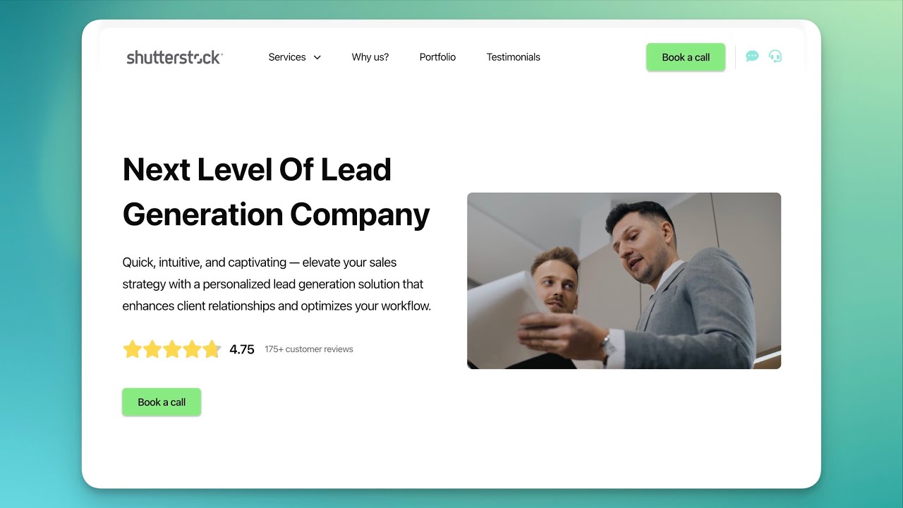Lead generation template for Bricks Builder | BricksBee
