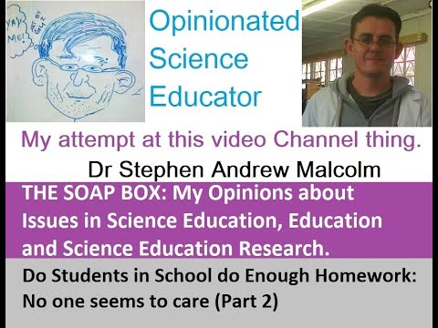 Do Students in School do Enough Homework: No one seems to care (Part 2)