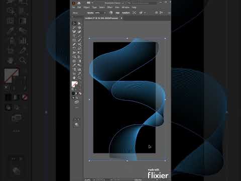 Create Abstract Line Background! | Adobe Illustrator Tutorial | Fiery Designs