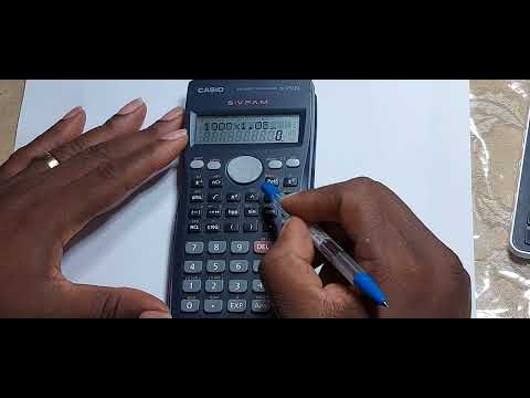 Using Scientific Calculators (Casio and Sharp) to evaluate Compound Interest