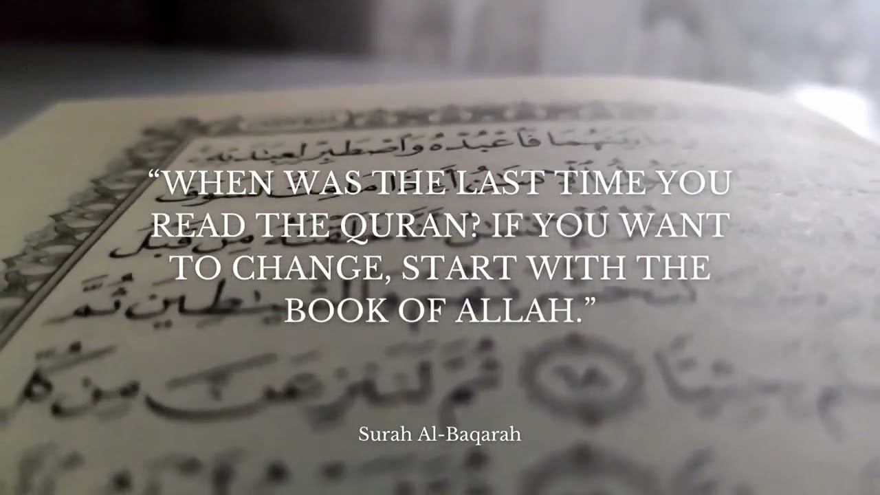Surah Al Baqarah in the voice of Saad Al Ghamdi