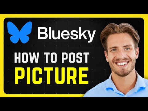 How to Post a Picture on the Bluesky Social Media - 2024