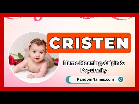 Cristen - Baby Girl Name Meaning, Origin & Popularity - RandomNames.com